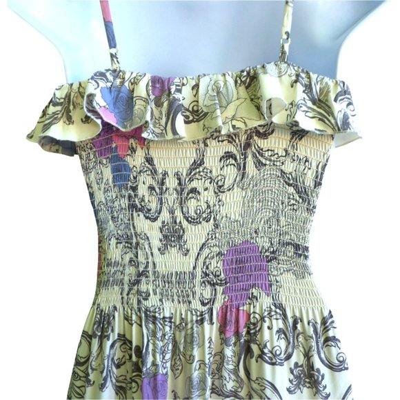 Betsey Johnson | Dresses | Silk Betsey Johnson Collection Maxi Dress ...